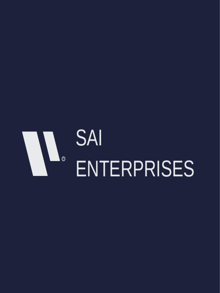 Sai Enterprises Logo - 20250408 - 231805 - 0000 | PDF