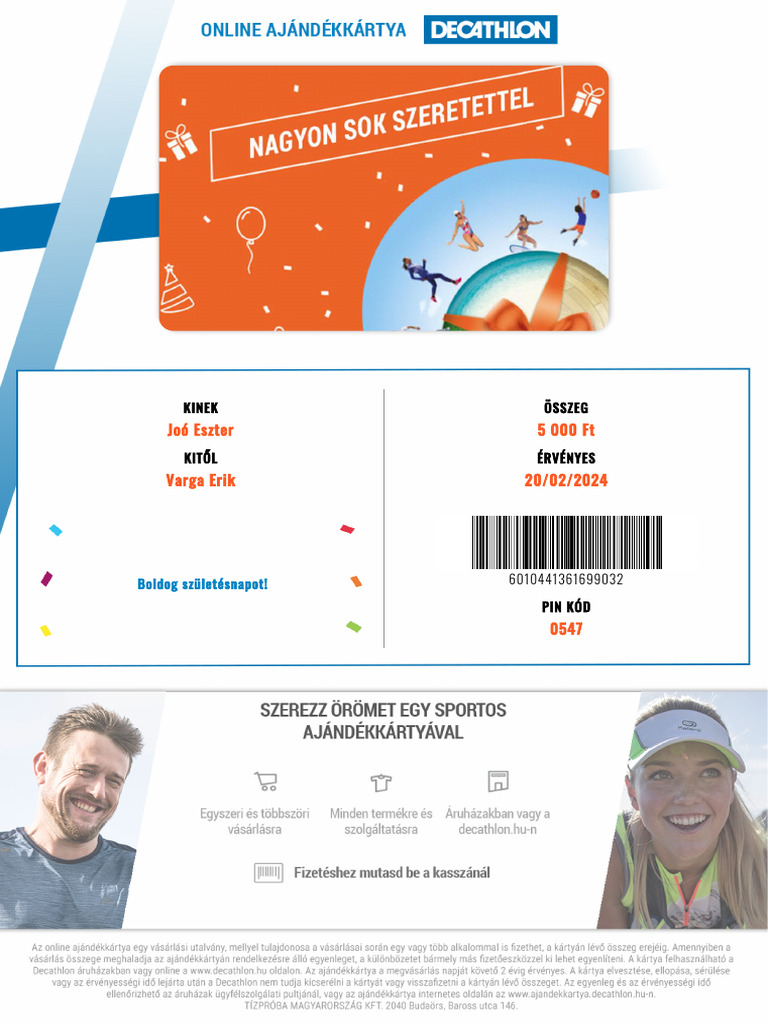 Gift Card | PDF