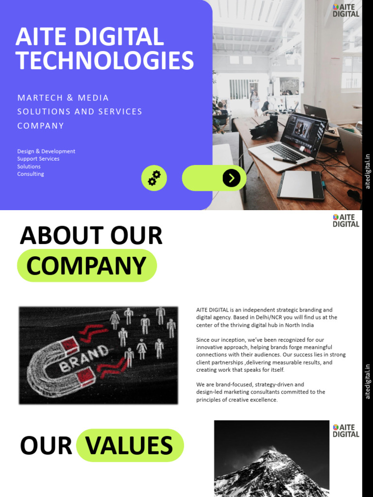 AITE DIGITAL Corporate Deck | PDF | Search Engine Optimization ...