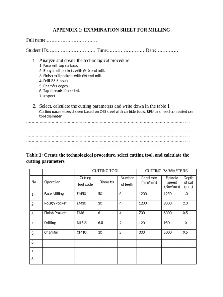 Answer Sheet Filled | PDF | Cutting | Crafts