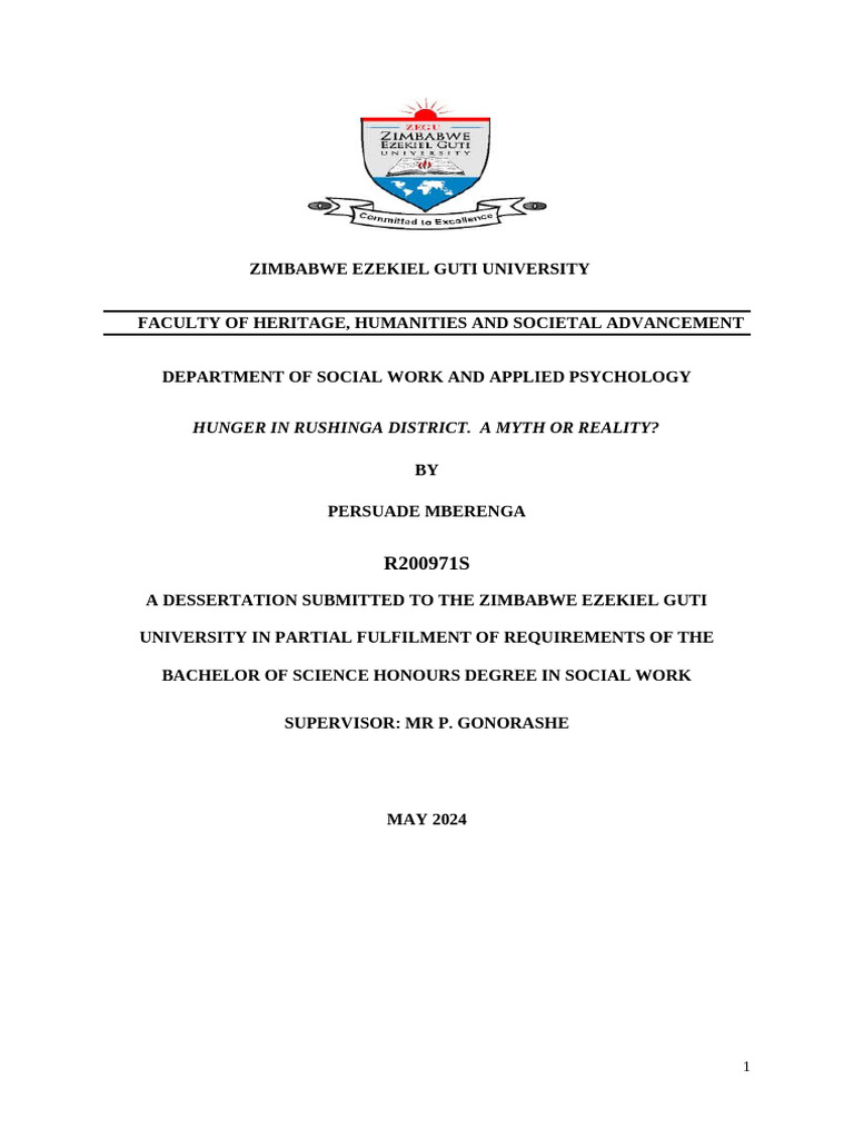 Cover Page Zegu Dissert-1 | PDF
