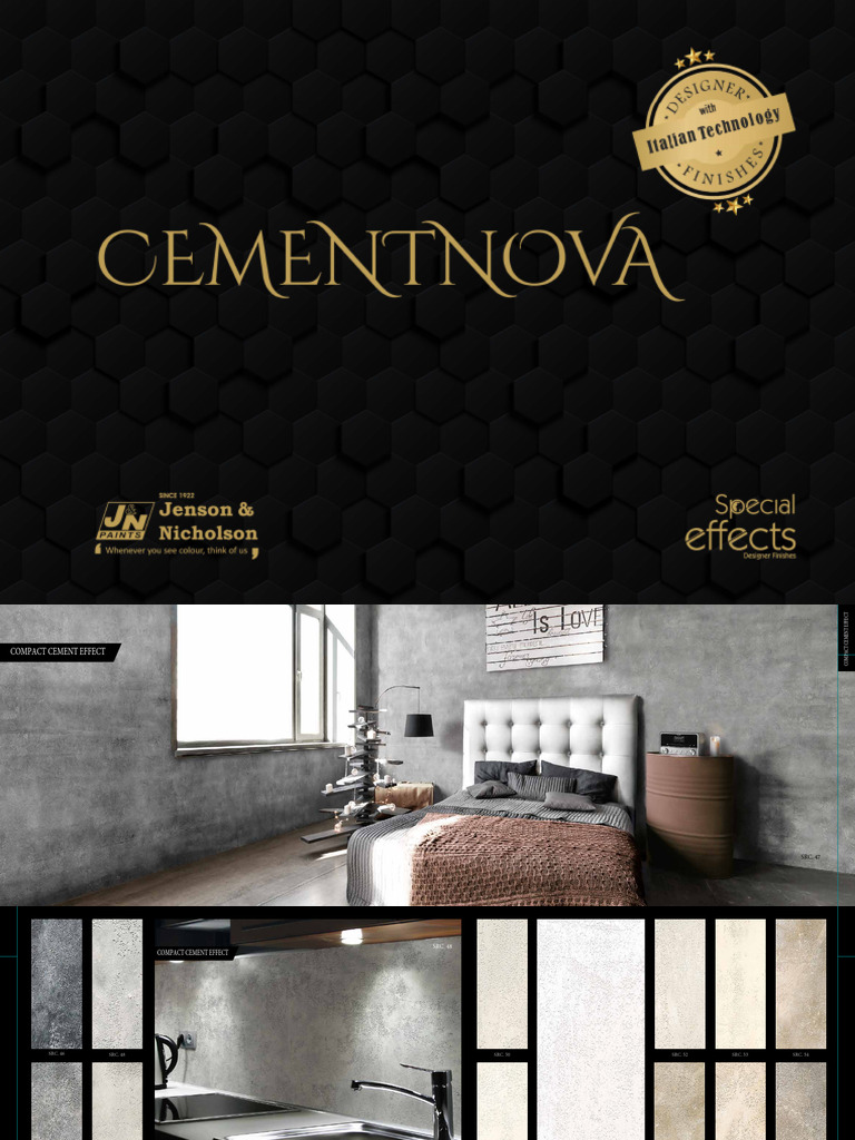Cement Effect Techniques Guide | PDF