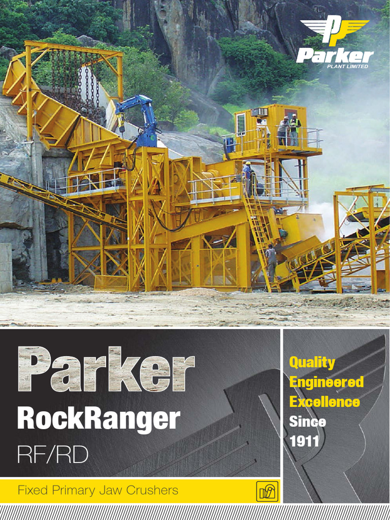 Parker RockRanger Jaw Crushers Overview | PDF | Mechanical Engineering ...