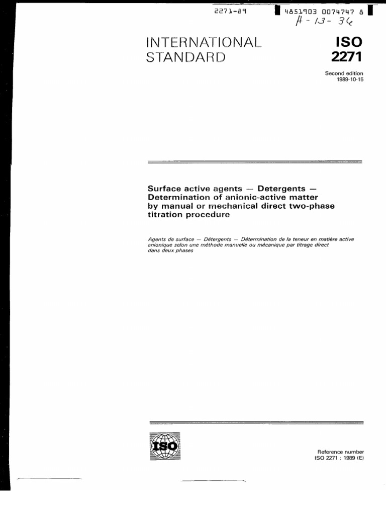 ISO 2271-1989 scan | PDF