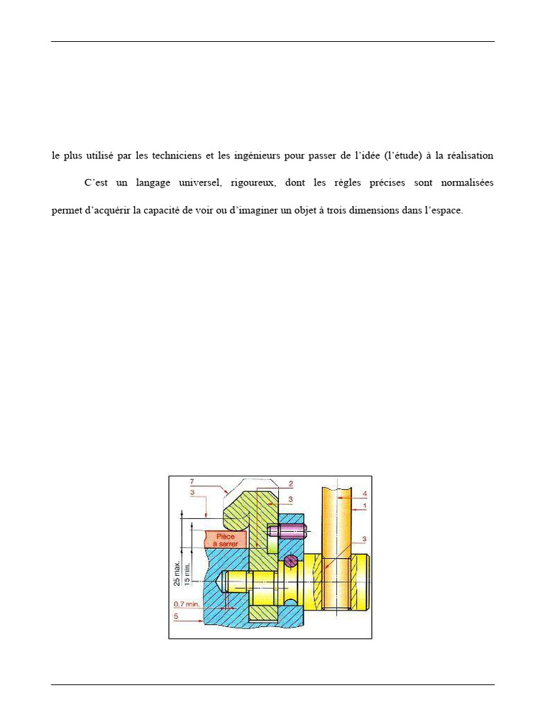 Normes de Dessin Technique et Types | PDF | Dessin technique | Dessin