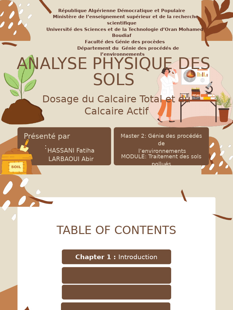 Dosage du Calcaire dans les Sols | PDF | Ph | Sol (pédologie)