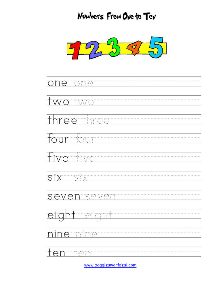 Numbers | PDF