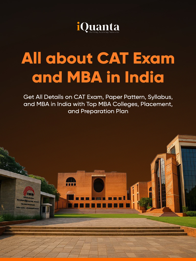 Comprehensive Guide to CAT Exam & MBA | PDF | Mathematics