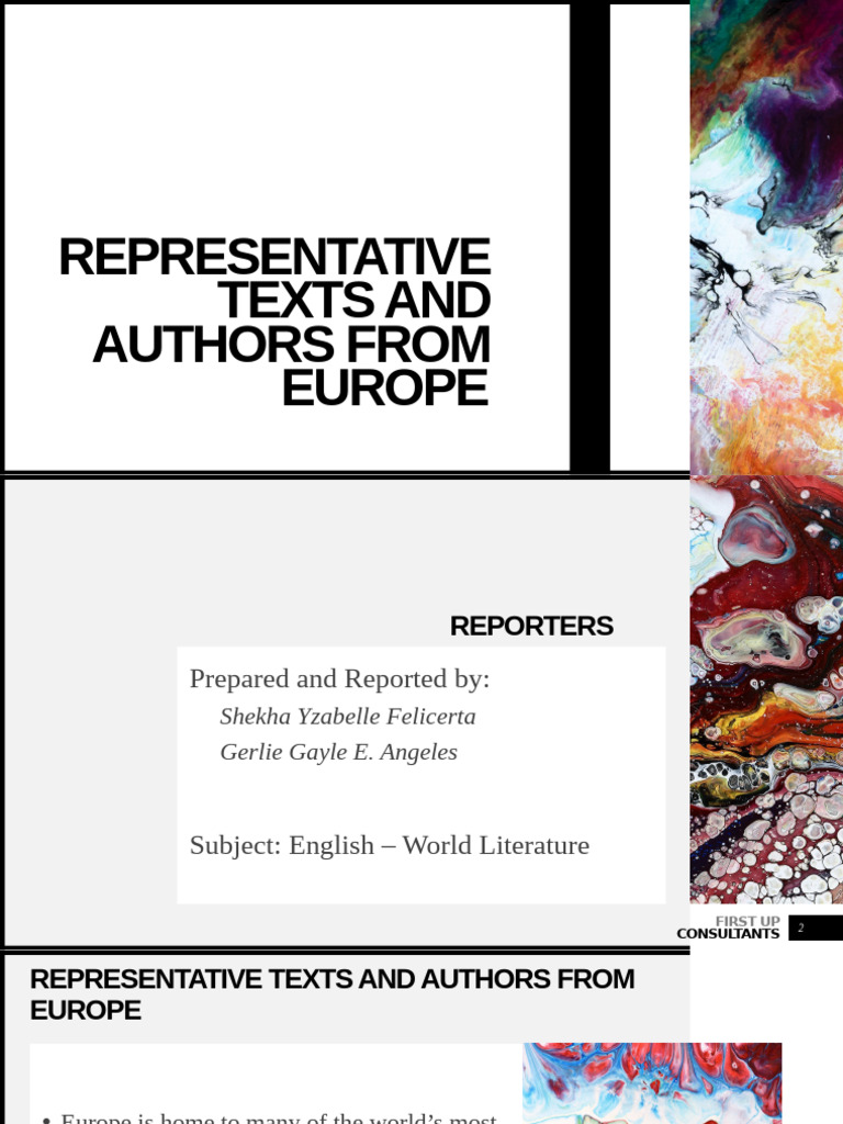 Key European Authors and Their Works | PDF | Odyssey | William Shakespeare