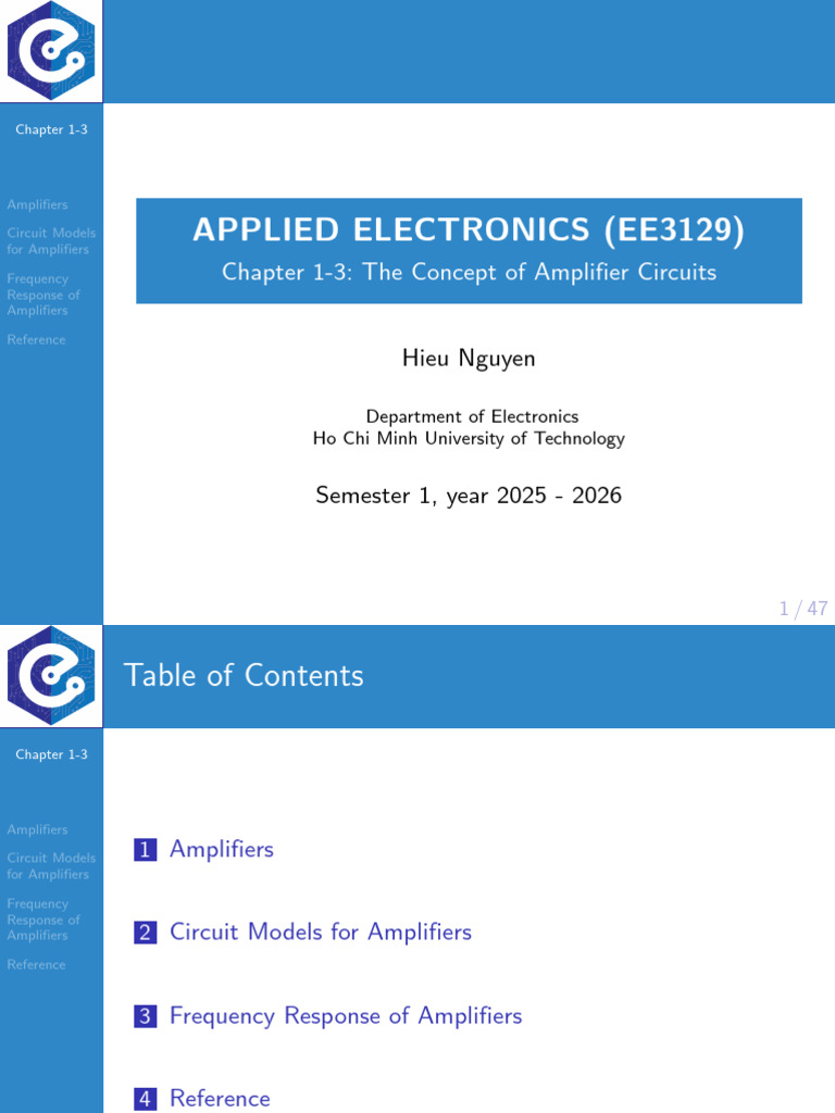 Chapter1 3 Concept Amplifies | PDF | Amplifier | Electronic Circuits