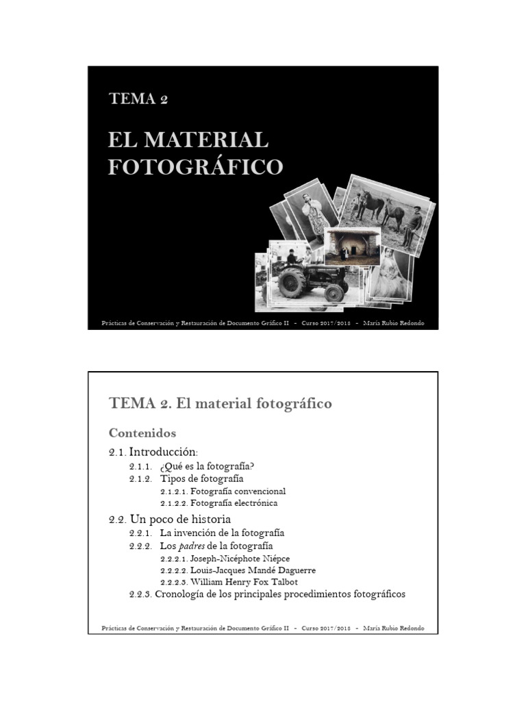 MATERIAL FOTOGRAFICO Apuntes Positivos Directos y Negativos | PDF | Imagen