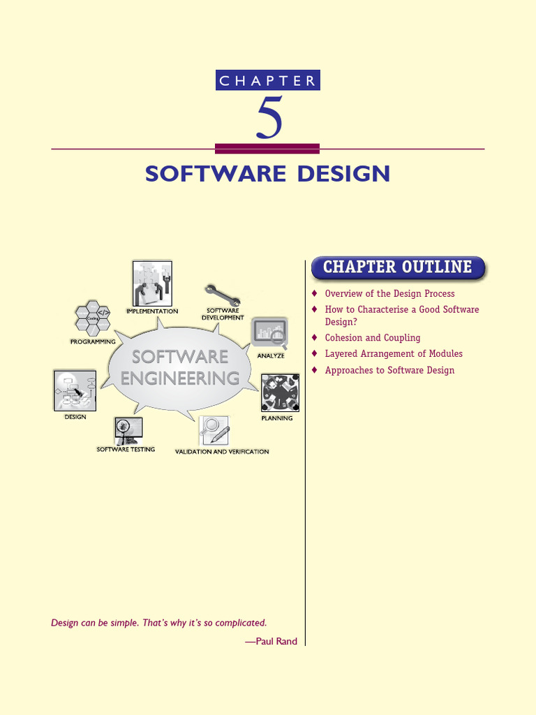 Unit 3 - Chapter 1 - Software Design | PDF | Modularity | Object ...