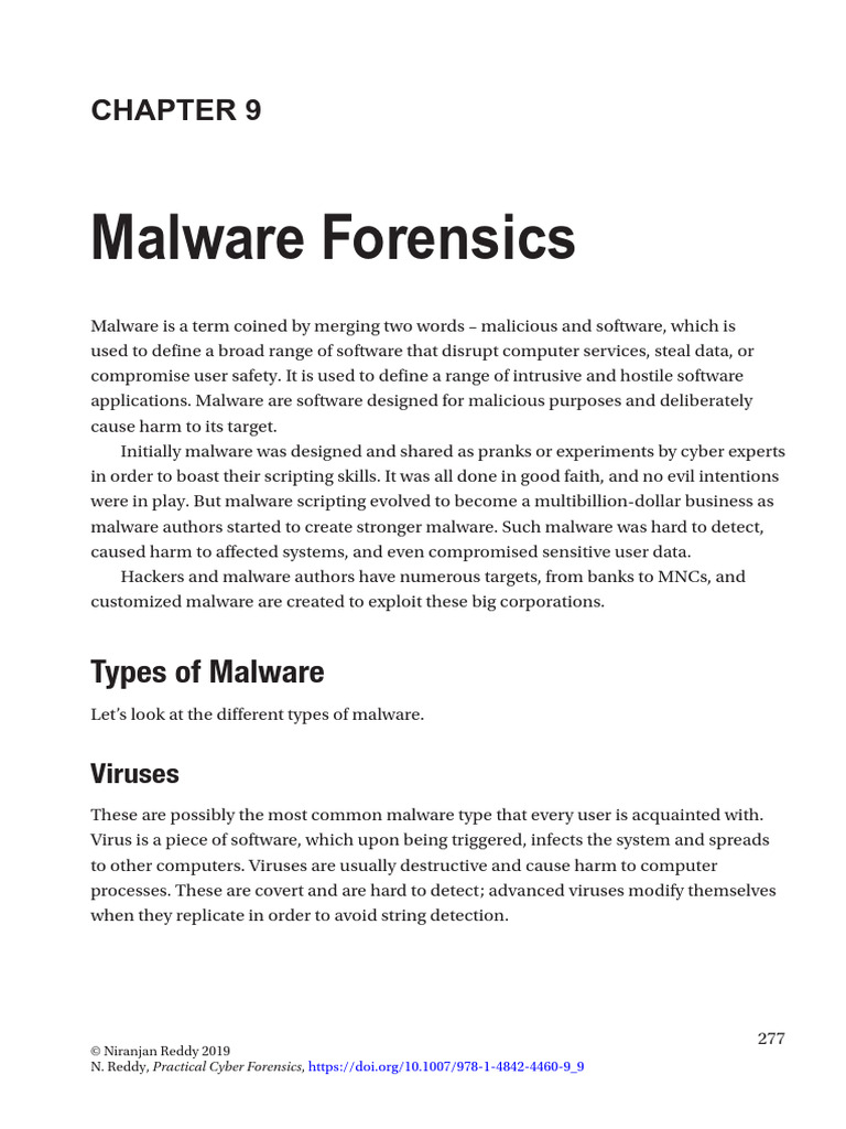 Understanding Malware Forensics | PDF | Malware | Computer Virus