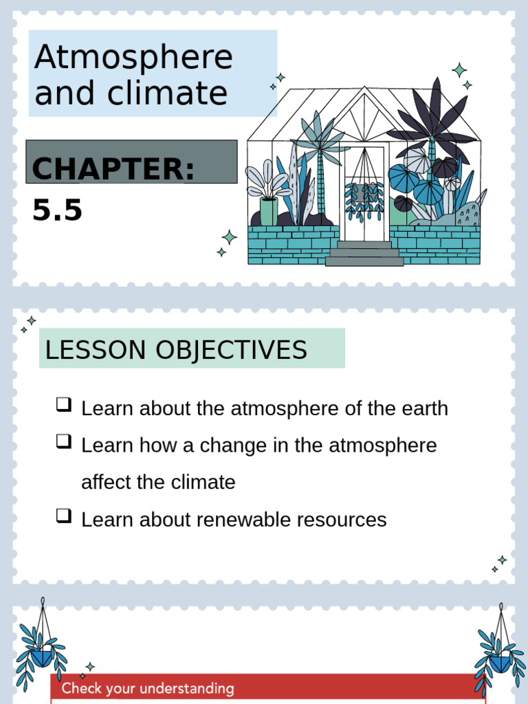 5.5 Atmosphere and Climate | PDF | Climate Change | Atmosphere
