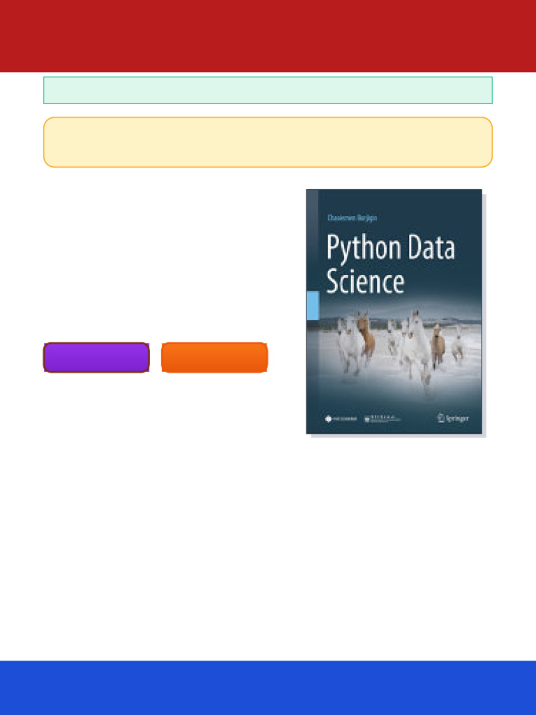 Python Data Science Chaolemen Borjigin ebook advanced reader ebook ...