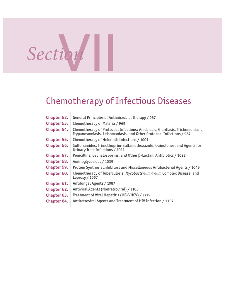 Chemotherapy - Goodman and Gilman's The Pharmacological Basis of ...