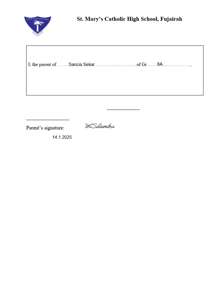 SMF Volunteer Consent Form Template | PDF