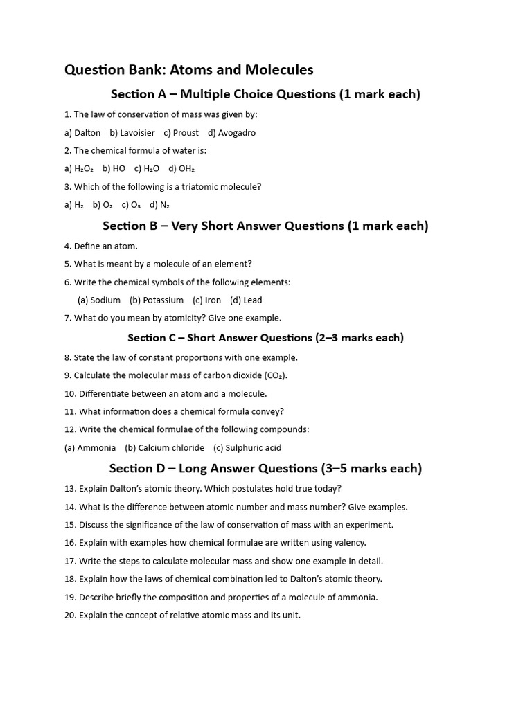 Worksheet Class IX (Chemistry) | PDF | Gases | Mixture