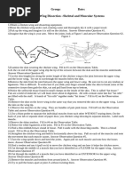 Chicken Skeletal Anatomy Overview | PDF | Pelvis | Skeletal System