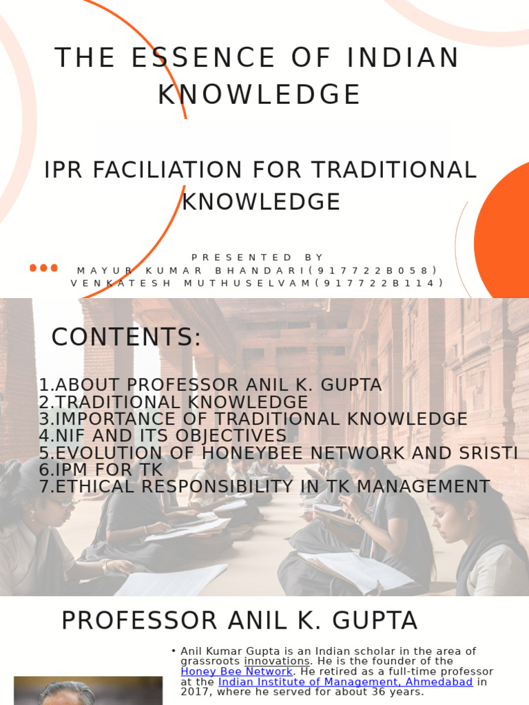 The Essence of Indian Knowledge3 | PDF | Traditional Knowledge