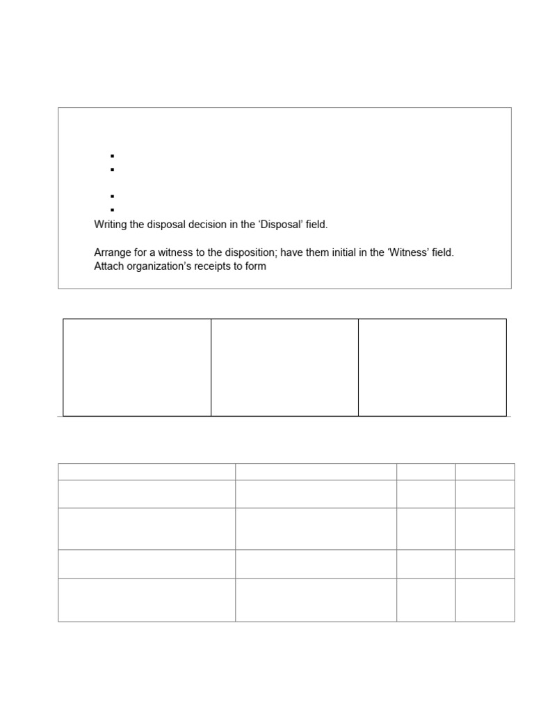 Disposition Form Editable | PDF | Refrigerator | Electrical Equipment
