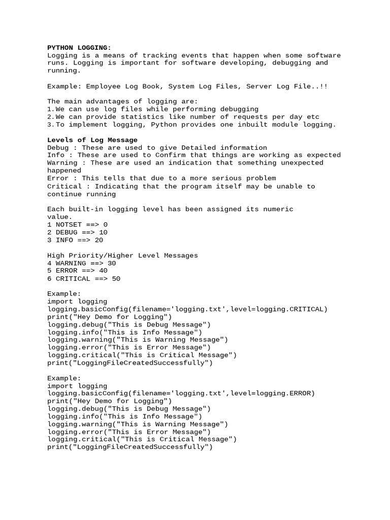 Python Class 29 | PDF | Filename | Software Bug