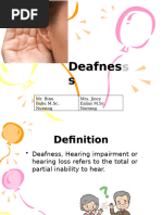 Paracusis Willisii in Otosclerosis Explained | PDF | Hearing Loss | Hearing