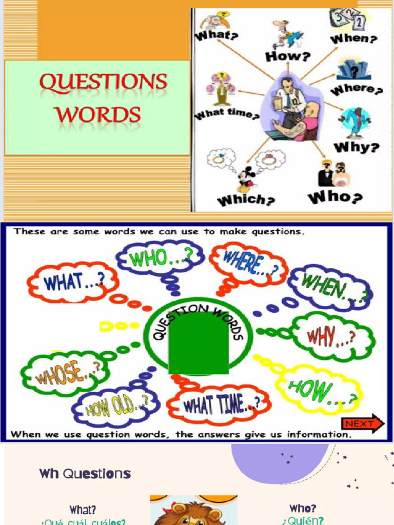Who Questions | PDF