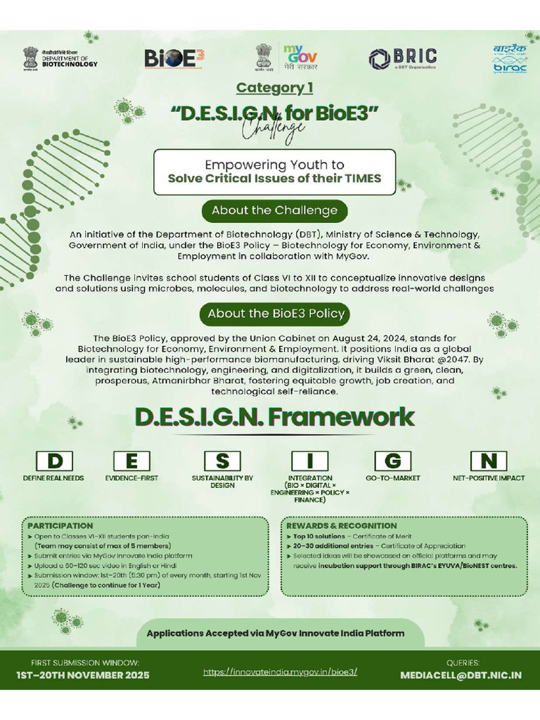 Formal Launch Flyer Content - Category | PDF