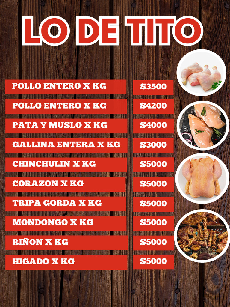 Póster Flyer Pollo Asado Moderno Amarillo - 20250726 - 164125 - 0000 | PDF