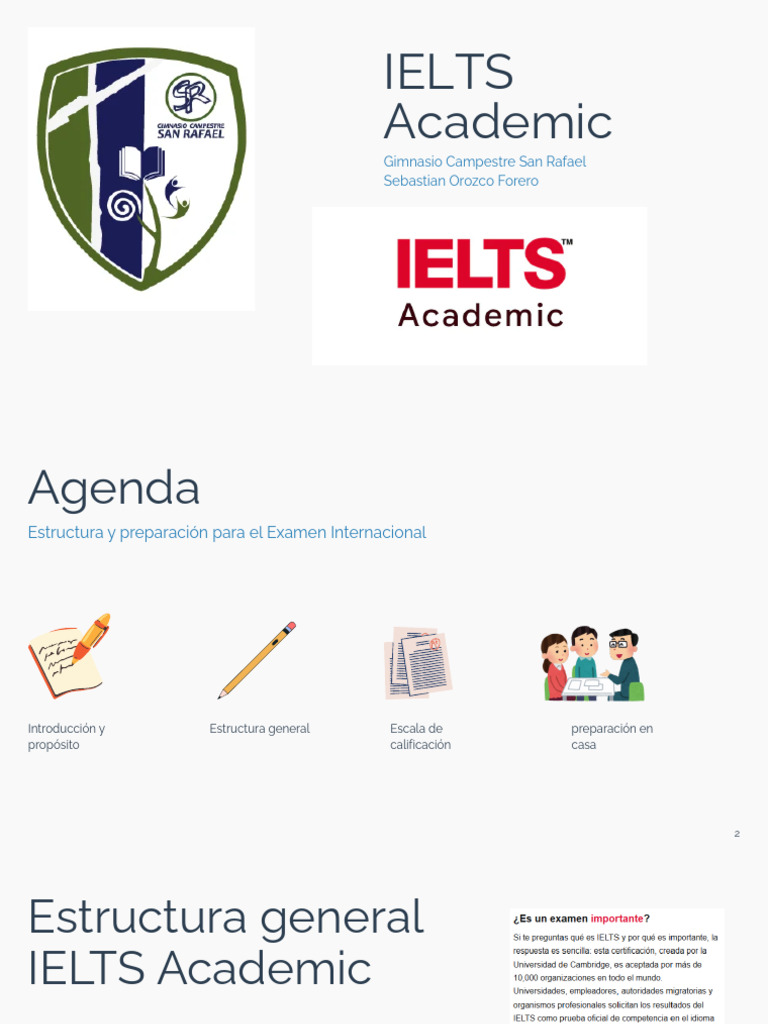 Guía Completa para el Examen IELTS | PDF | Sistema internacional de ...
