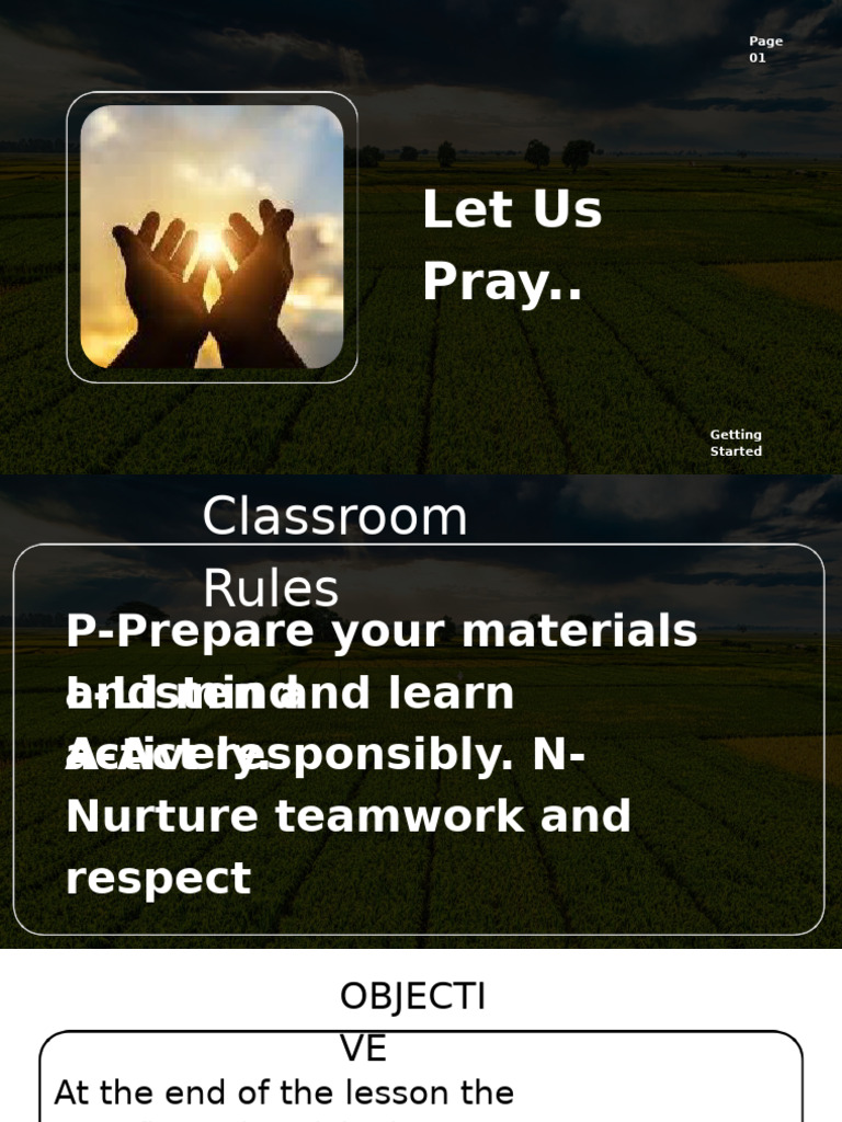 Let Us Pray...pdf | PDF | Irrigation | Water