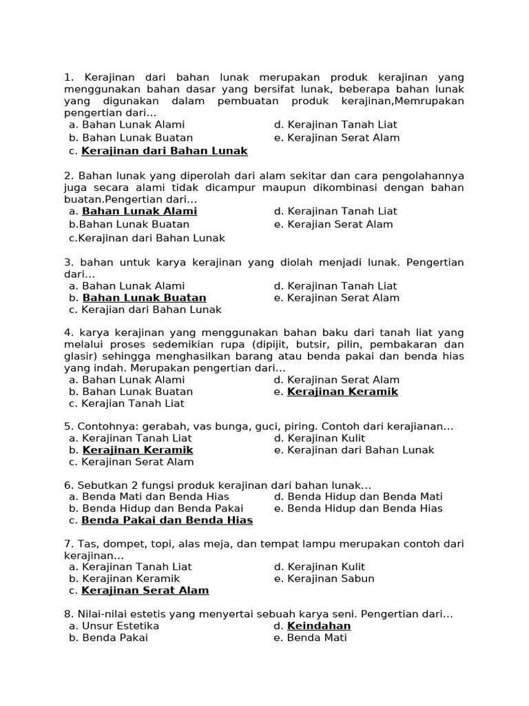 BANK SOAL PRAKARYA XI - Copy | PDF