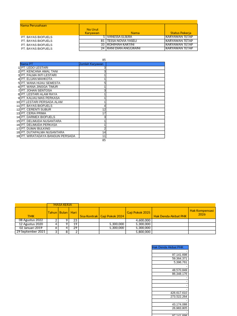 BURUH - PT. - PALMA - SKK - BSP - PER PT Revisi BAYAS | PDF