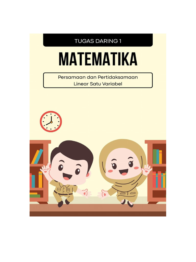 Persamaan Linear dan Variabel Matematika | PDF