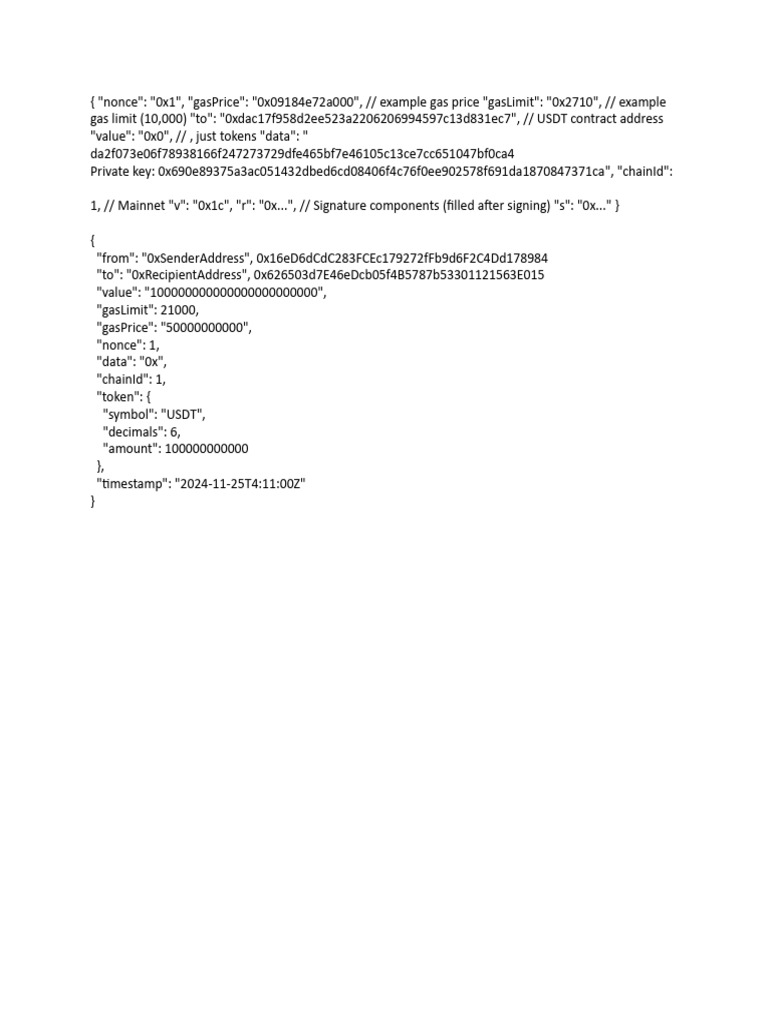 Hex Json | PDF