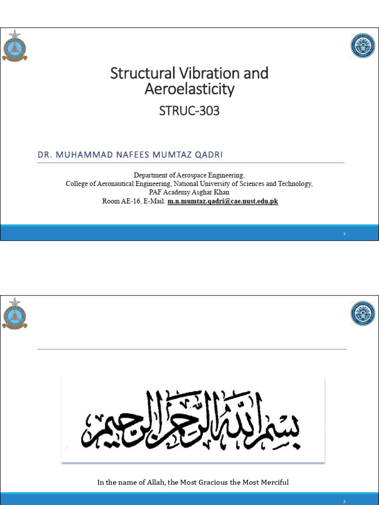STRUC 303-Lecture 1 | PDF | Friction | Oscillation
