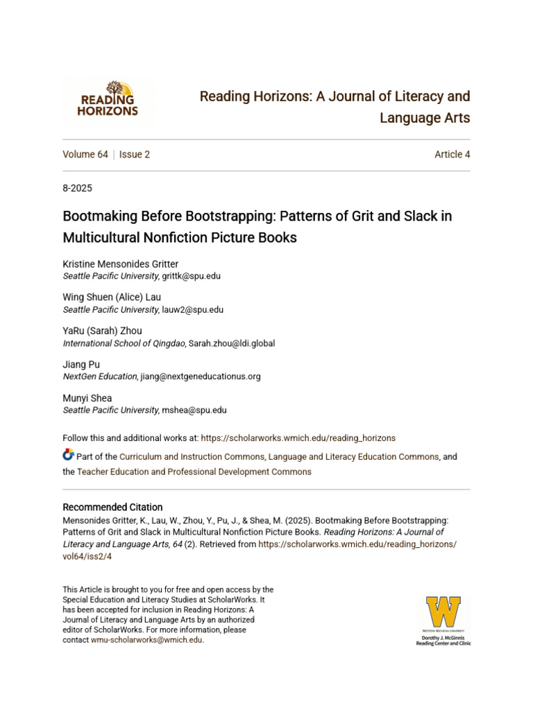 Bootmaking Before Bootstrapping - Patterns of Grit and Slack | PDF ...