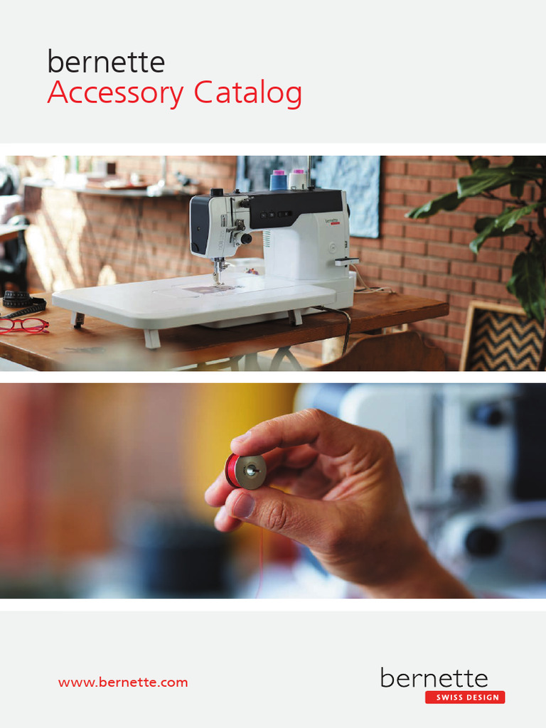 Bernette Sewing Machine Accessories Guide | PDF | Sewing Machine | Sewing