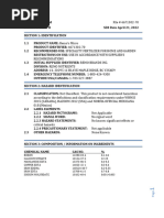 Distilled Water Safety Data Sheet | PDF | Dangerous Goods | Toxicity