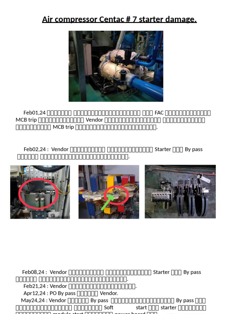 Starter Centac # 7 Damage. | PDF