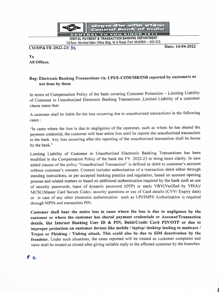 34_14.04.2022_EBT__UPI_ECOM_MB_INB | PDF | Debit Card | Online Banking