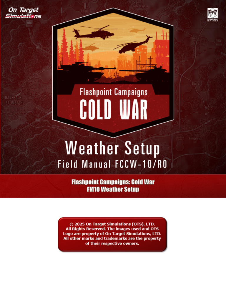 FM10 Weather Setup | PDF | Computer File | Twilight