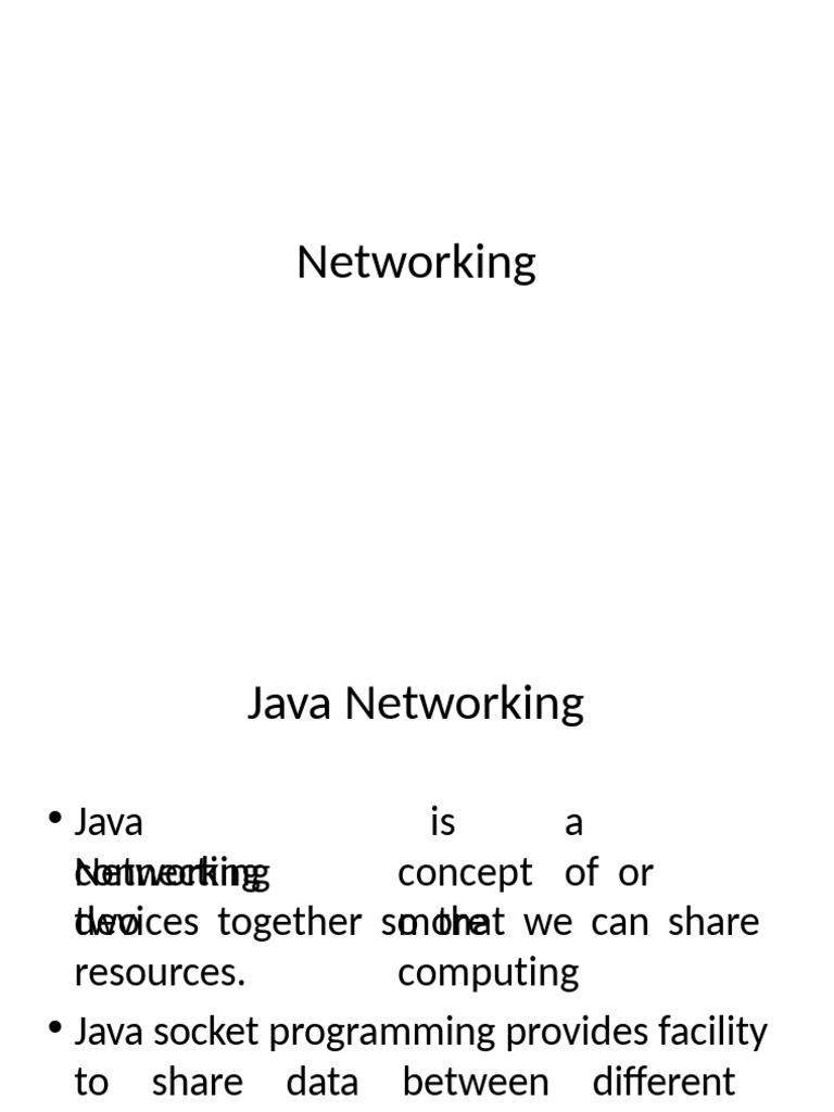 Networking (Unit 3part3) | PDF | Internet Protocol Suite | Computer Network