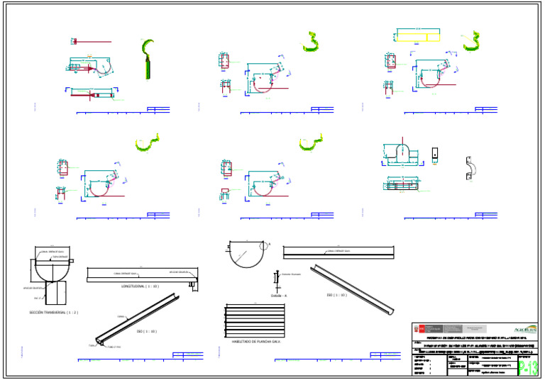Det - Fab - Drenaje Pluvial Acotado | PDF