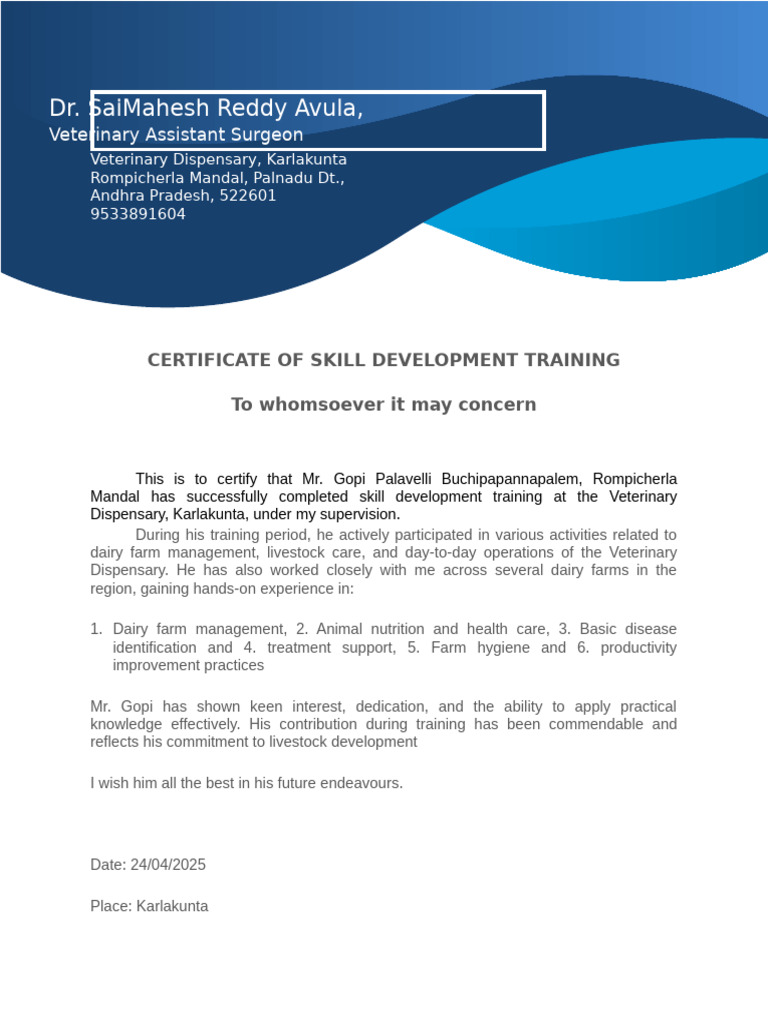Experince Letter | PDF