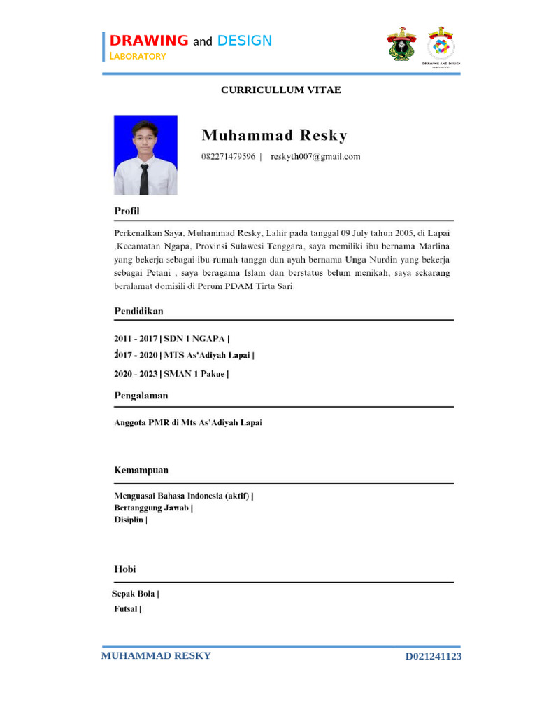CV Resky | PDF