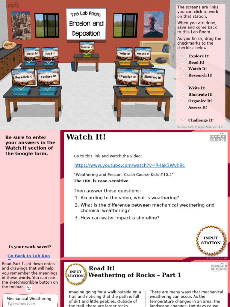 2 Exploration - Erosion and Deposition Station Lab v2 - Digital W ...