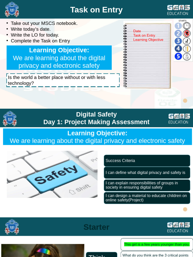 Digital Safety and Literacy Education | PDF | Literacy | Learning