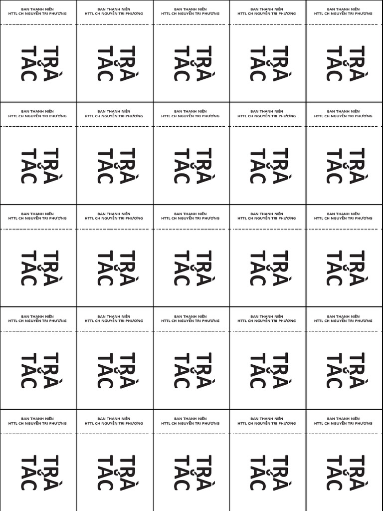 Phieu - Tra Tac | PDF